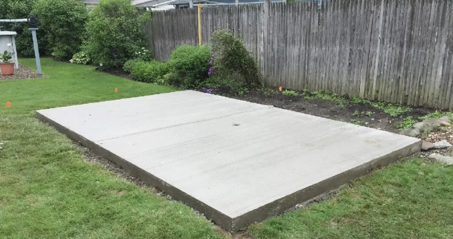 Shed Pads - CW Snowplowing & Landscaping